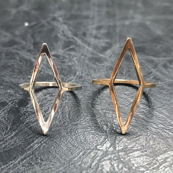 Minimal Diamond Ring - Etsy