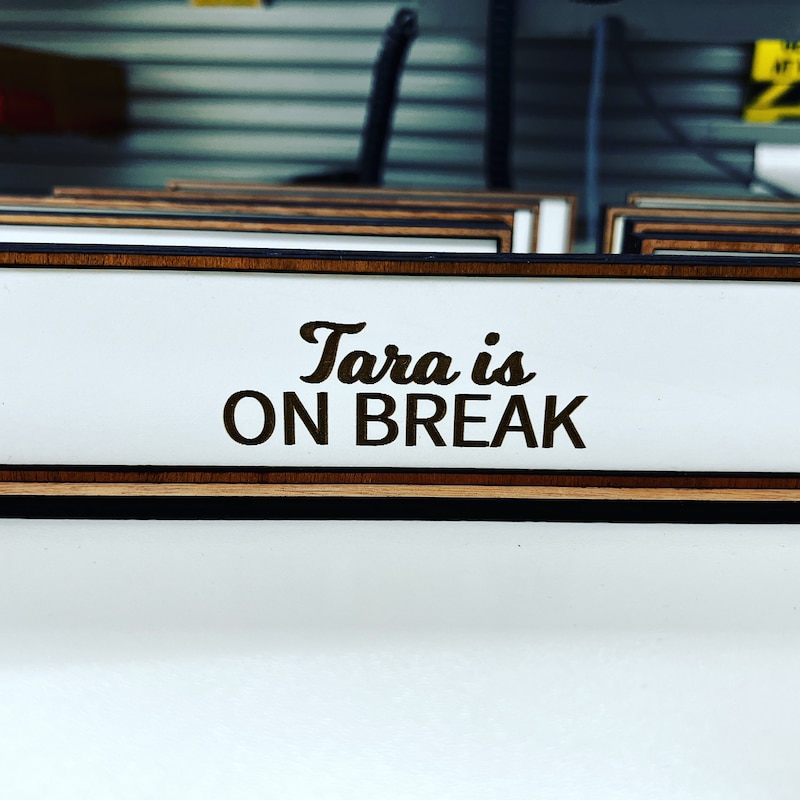 Lunch Break Office Sign - Etsy