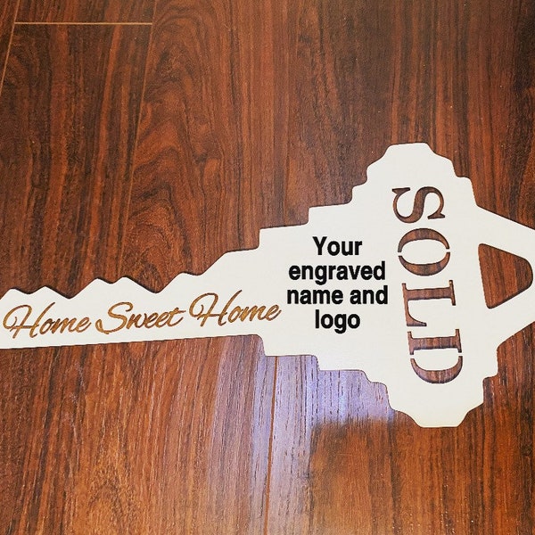 Sold Key Sign - Etsy