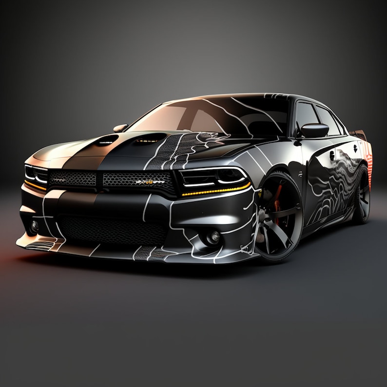 Dodge Skat Pack PNG - Etsy