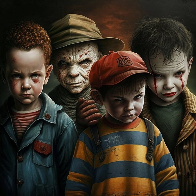 Kids Horror Png - Etsy