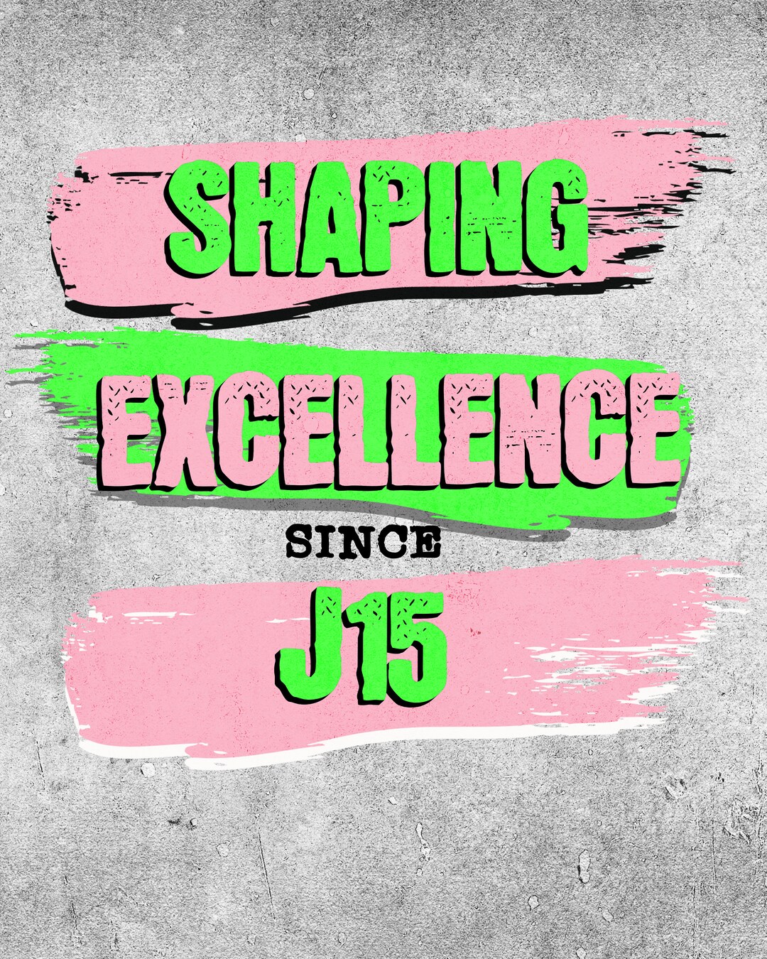 Shaping Excellence Pink and Green SVG and PNG File - Etsy
