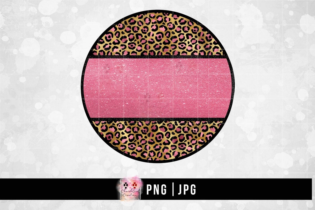 Pink Glitter Png, Colorful Leopard Png, Sublimation, Digital Download ...
