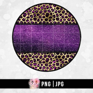 Pink Circle Png, Leopard, Gold, PNG, JPG, Sublimation, Clipart, Digital ...