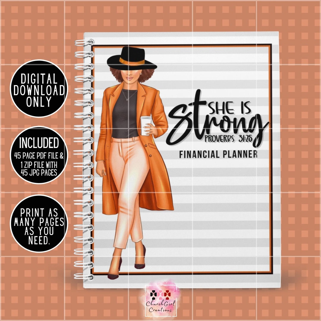 Black Girl Planner, Success Planner 2025, Fillable Planner, Happy ...