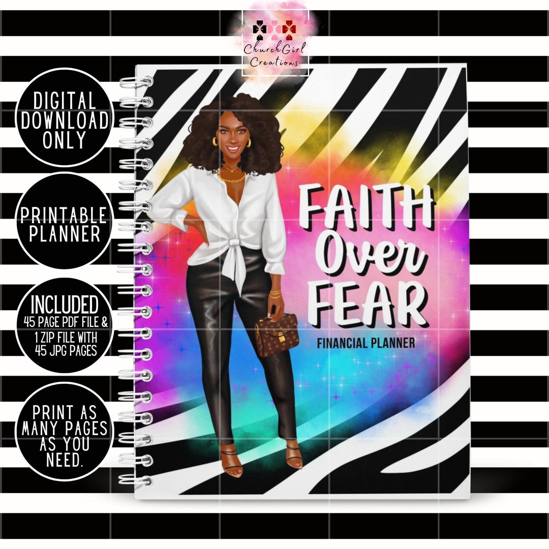 Black Girl Planner, Success Planner 2025, Fillable Planner, Happy ...