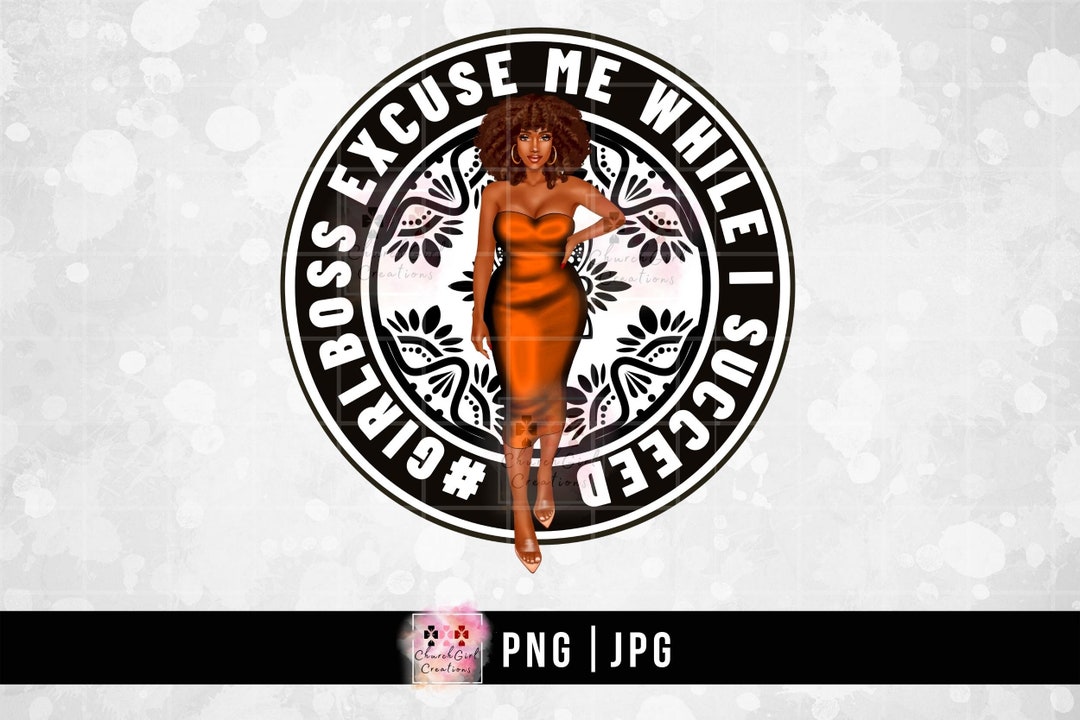 Melanin Lady Png, Black Girl Png, Girl Boss Design, Black Woman Clipart ...
