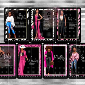 2025 Digital Planner, Black Girl Planner, Fillable Planner, 2025 ...