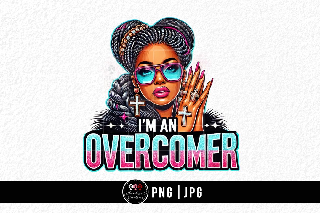 Praying Png, Overcomer, Black Woman Png, Black Lady Png, Colorful Png ...