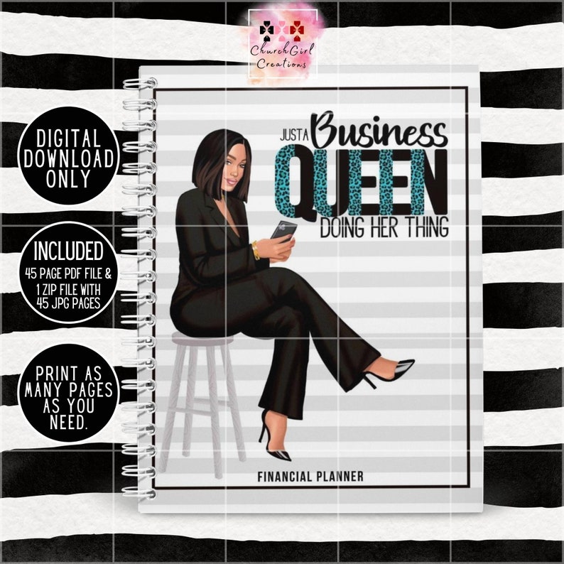 Black Girl Planner Success Planner 2023 Fillable Planner - Etsy