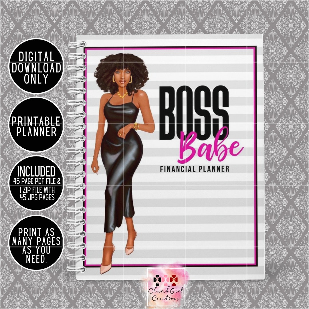 Black Girl Planner, Success Planner 2025, Fillable Planner, Happy ...