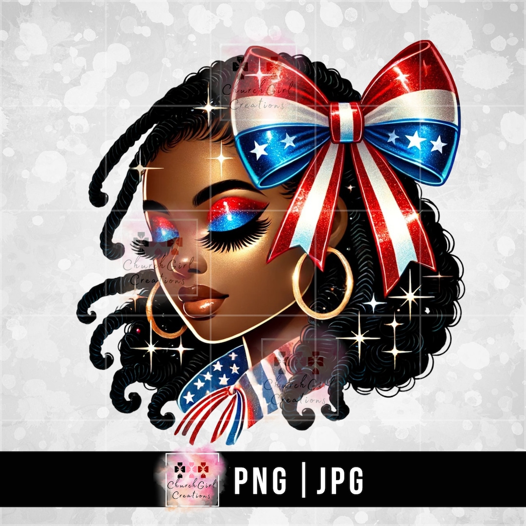 Black Woman Png, Black Lady Png, Colorful Png, African American, Fourth ...