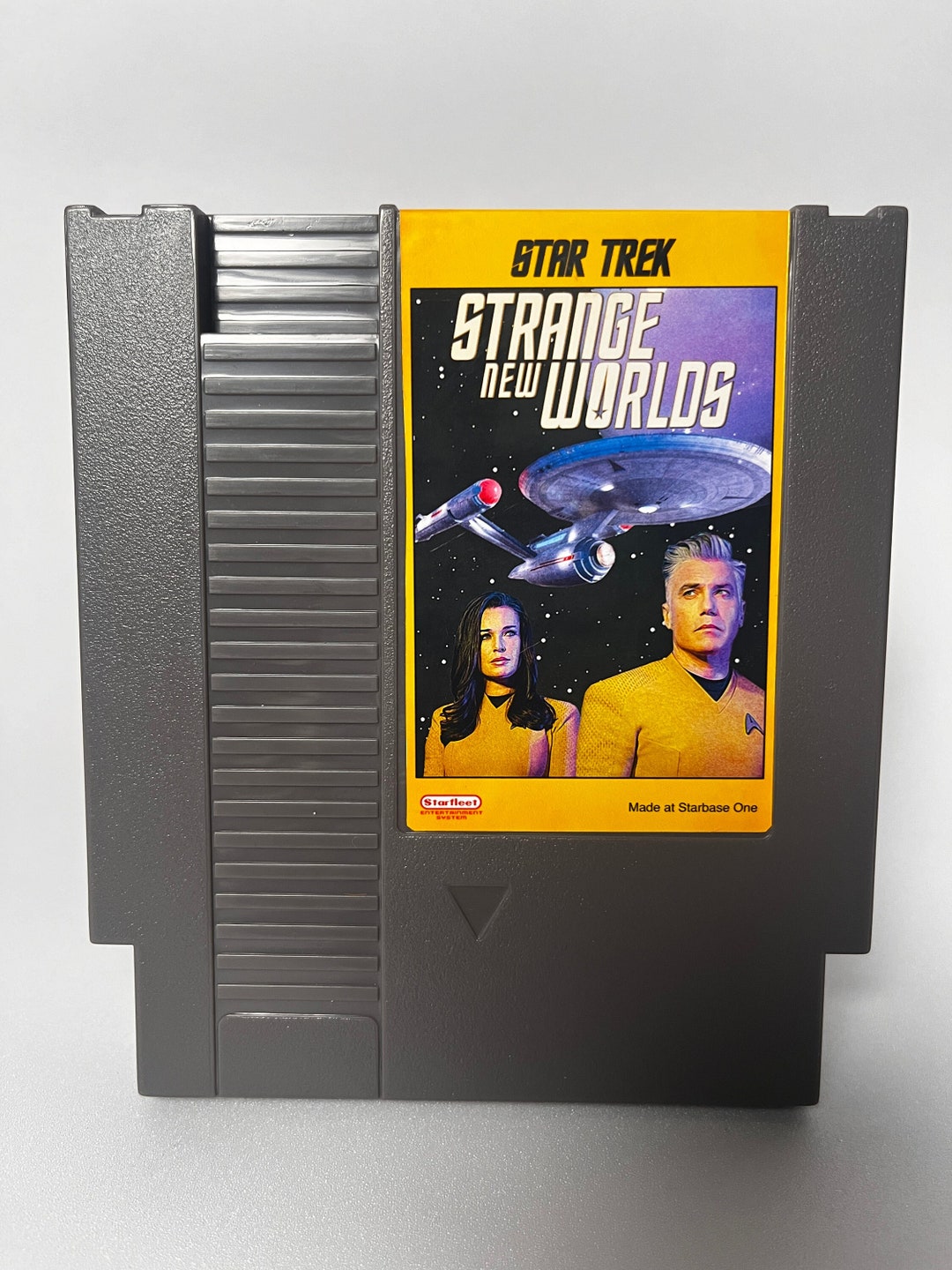STAR TREK Strange New Worlds NES Nintendo Custom Video Game Cartridge ...