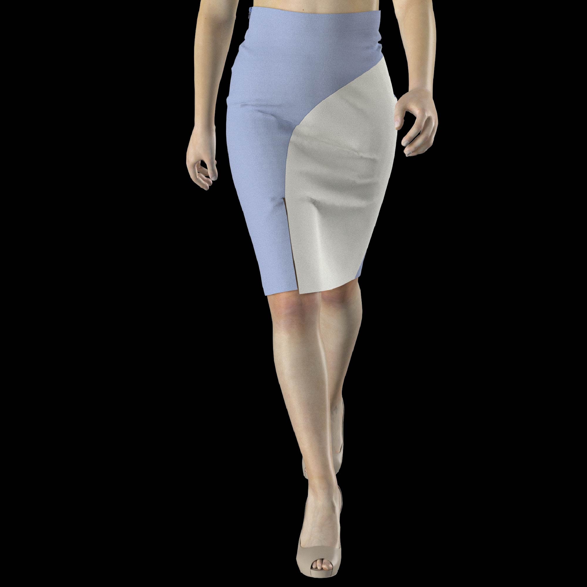 A-line Straight Skirt Sewing Pattern for Women Formal Wear - Etsy