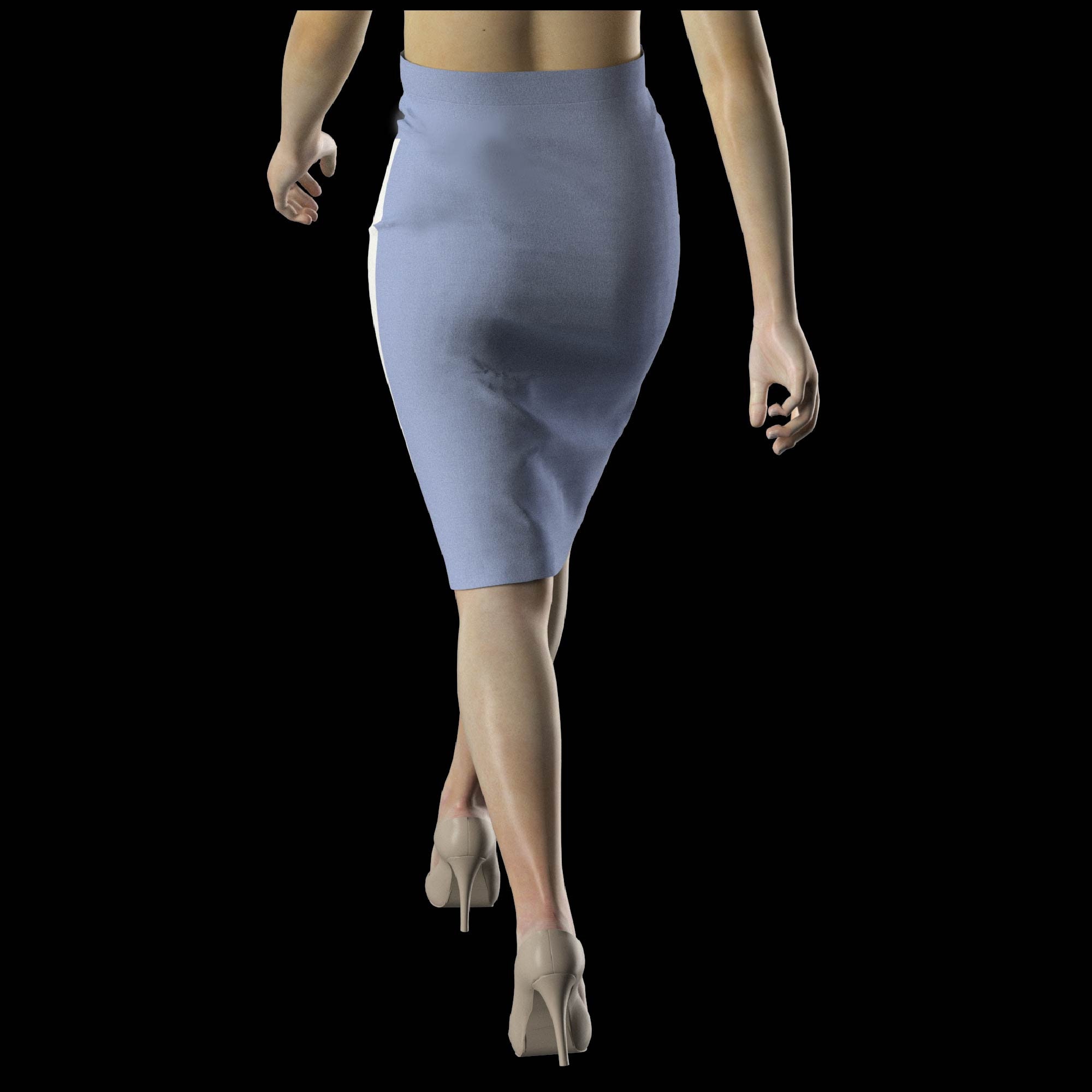 A-line Straight Skirt Sewing Pattern for Women Formal Wear - Etsy