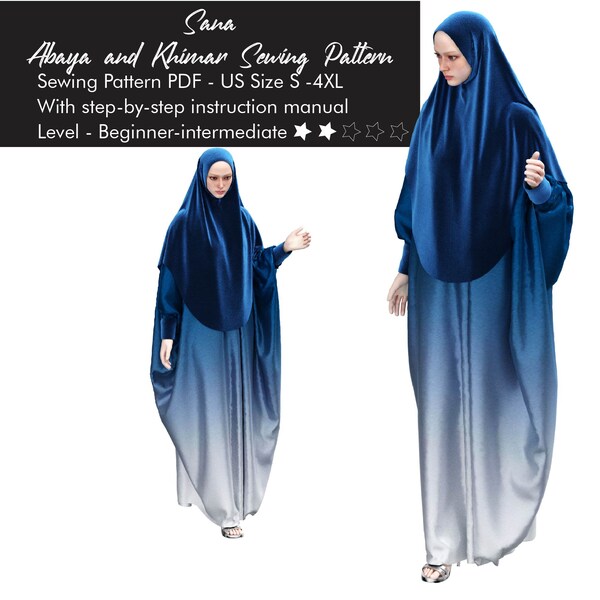Abaya Pattern - Etsy