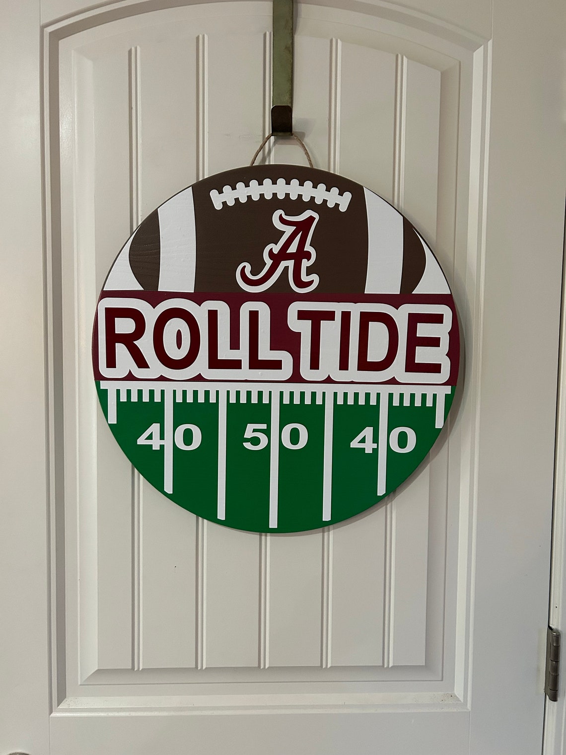 Football Door Hanger - Etsy