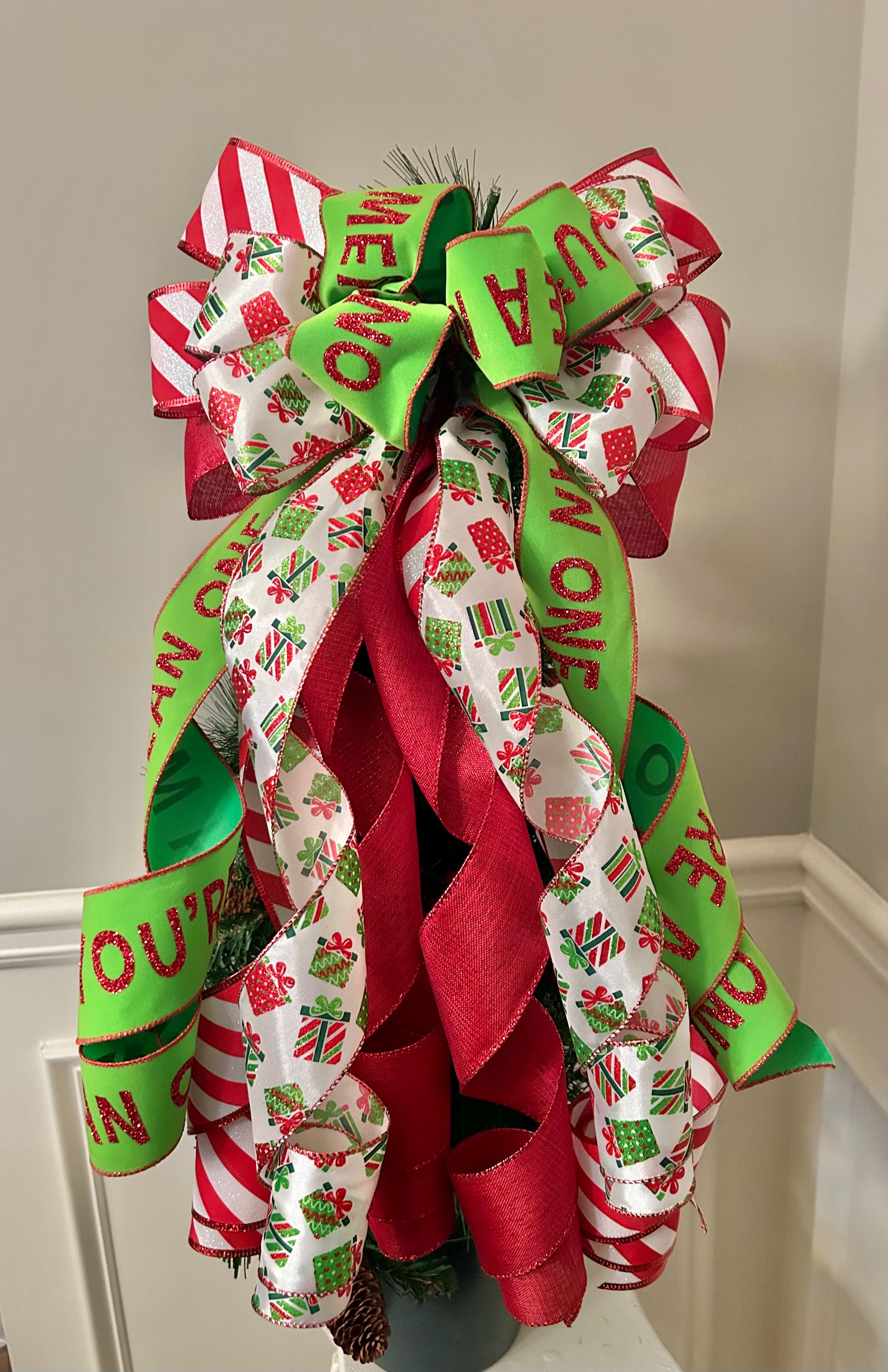 Grinchmas Tree Topper - Etsy