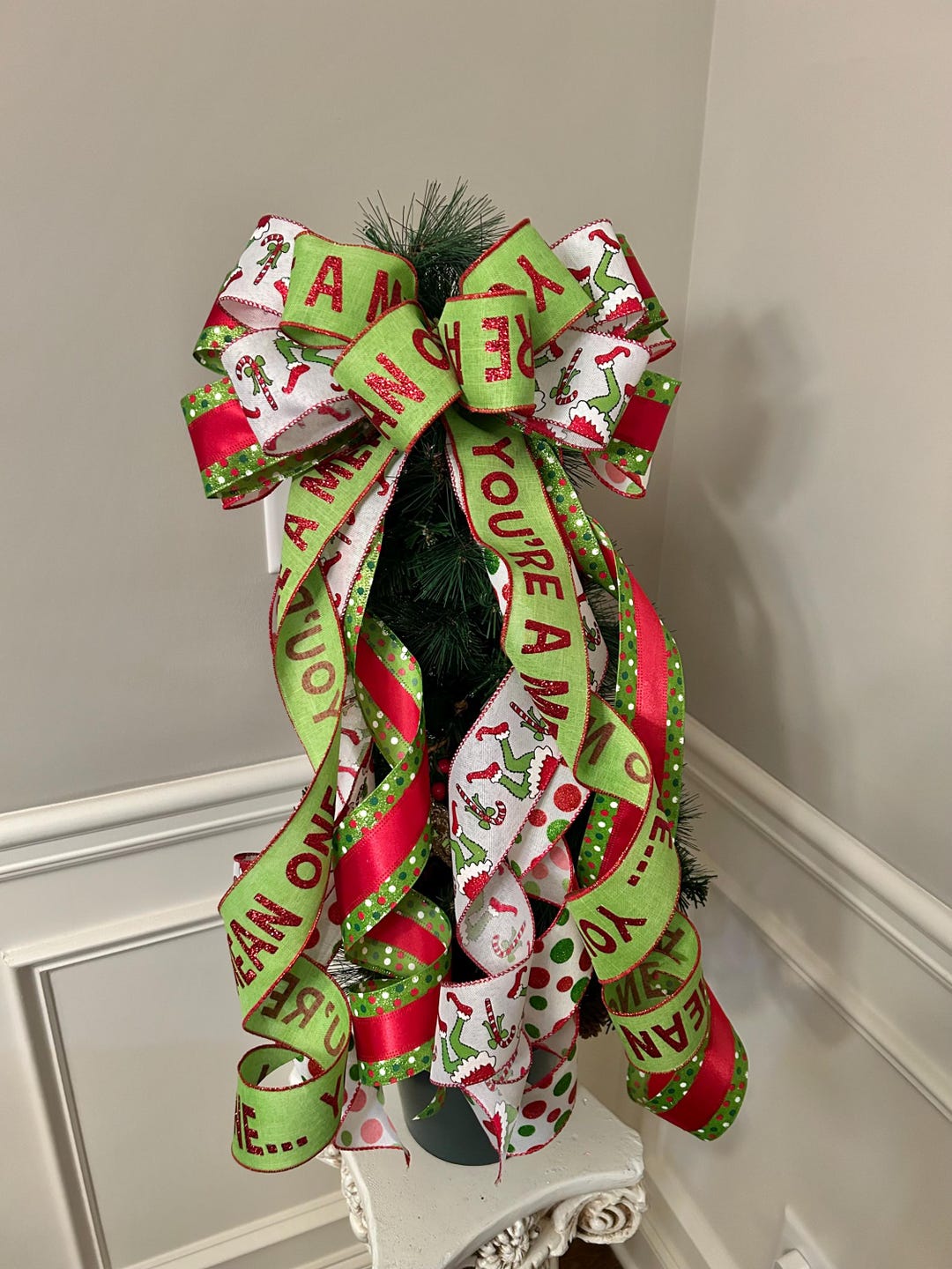 Grinchmas Tree Topper - Etsy
