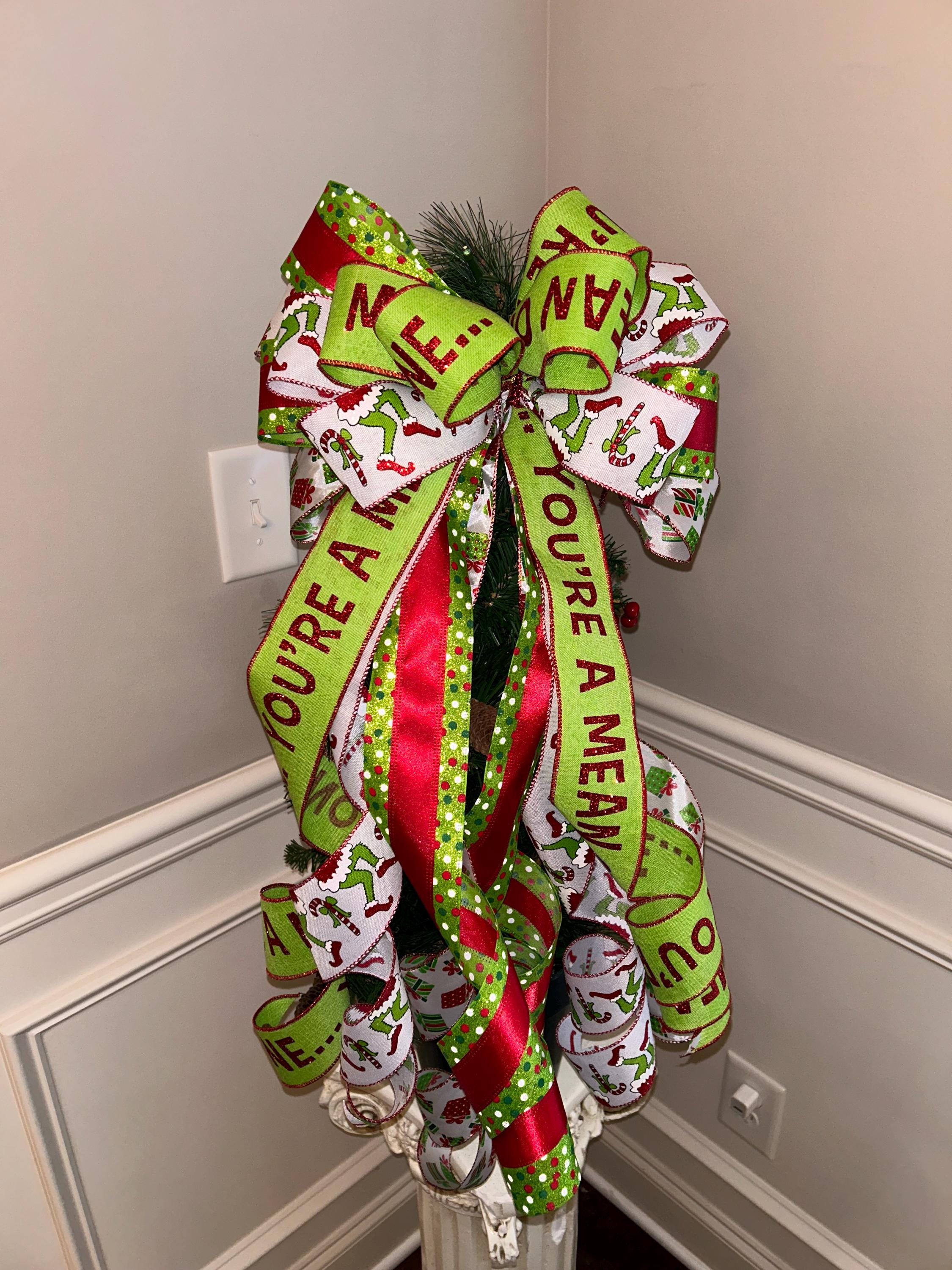 Grinchmas Tree Topper - Etsy