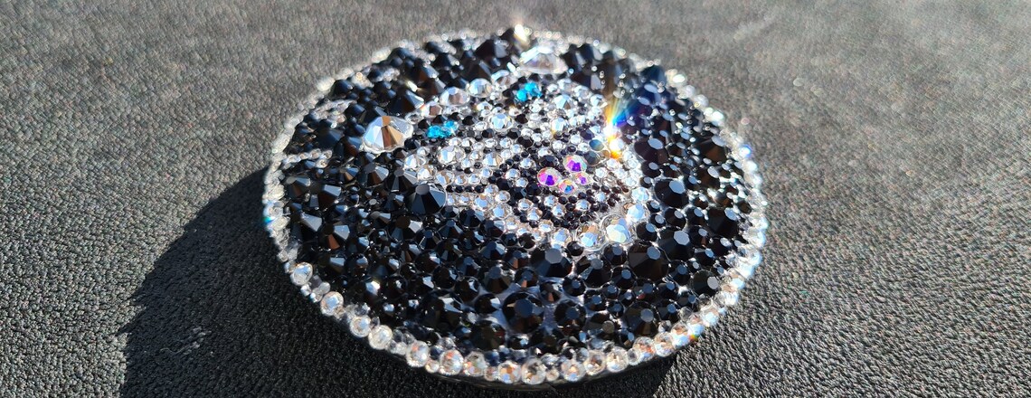 Jaguar Emblems With Swarovski Crystals or High Quality - Etsy