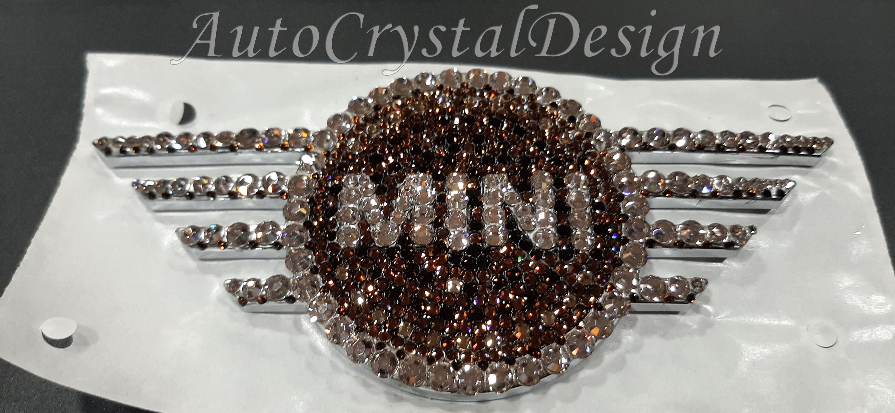 Personalized Emblems For Mini Cooper Covered with Swarovski | Etsy