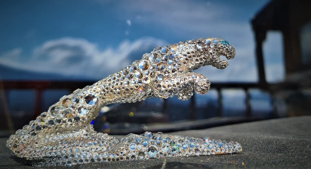 Jaguar Emblems With Swarovski Crystals or High Quality Crystals, Bling ...