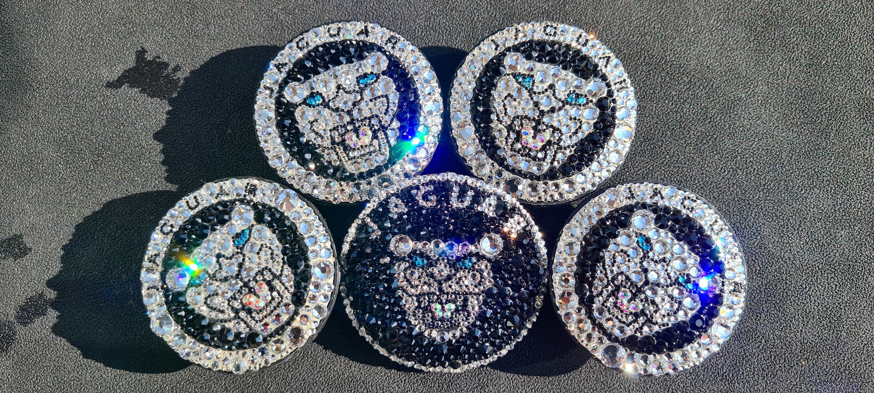 Jaguar Emblems With Swarovski Crystals or High Quality - Etsy