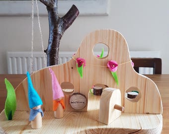 Wooden Steiner Stylel Tree House - Etsy