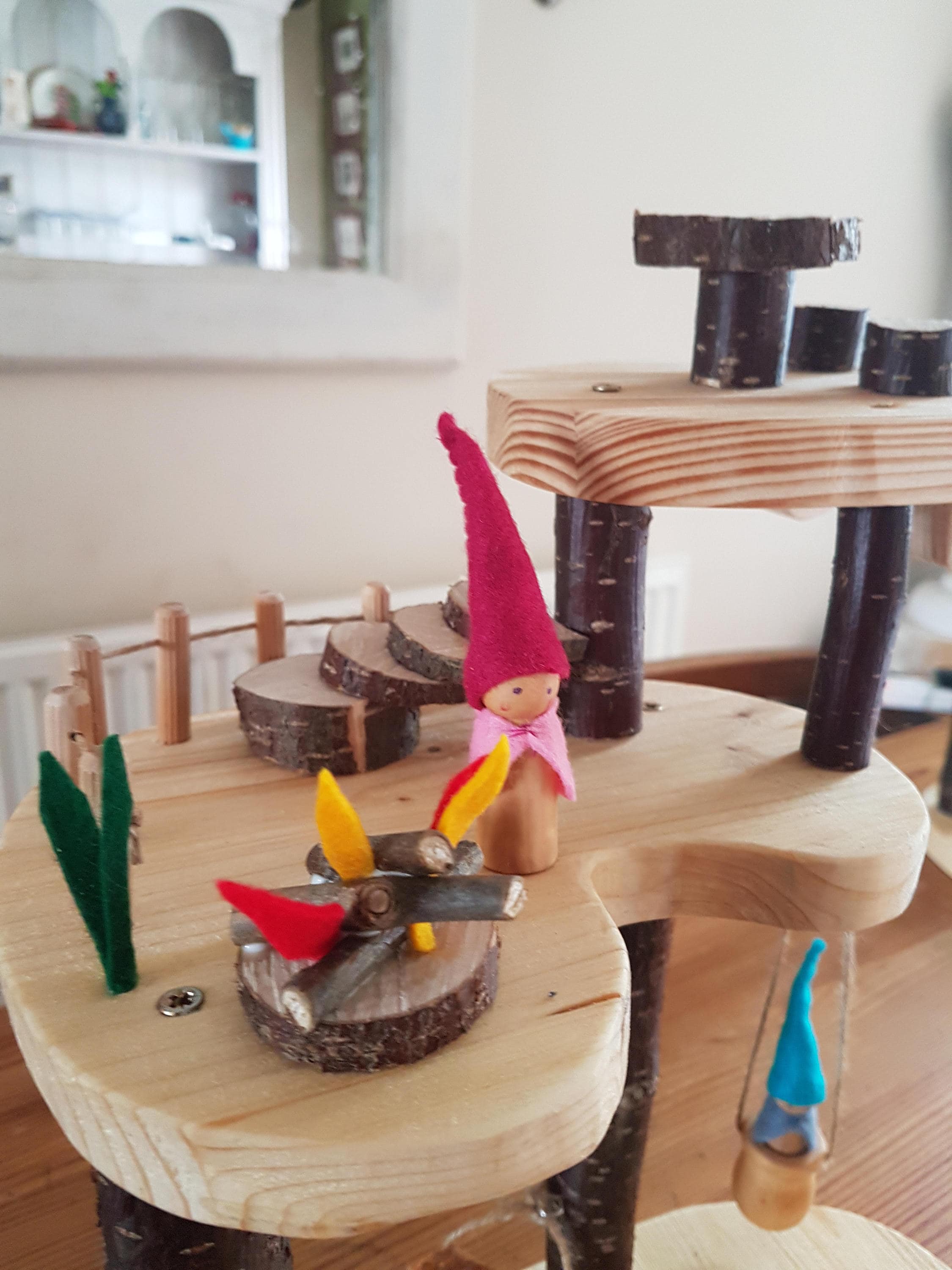 Wooden Steiner Stylel Tree House - Etsy