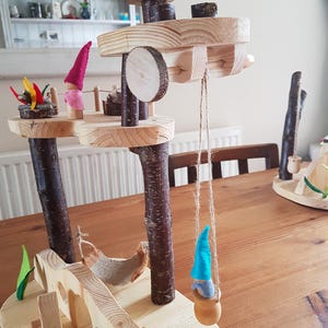 Wooden Steiner Stylel Tree House - Etsy