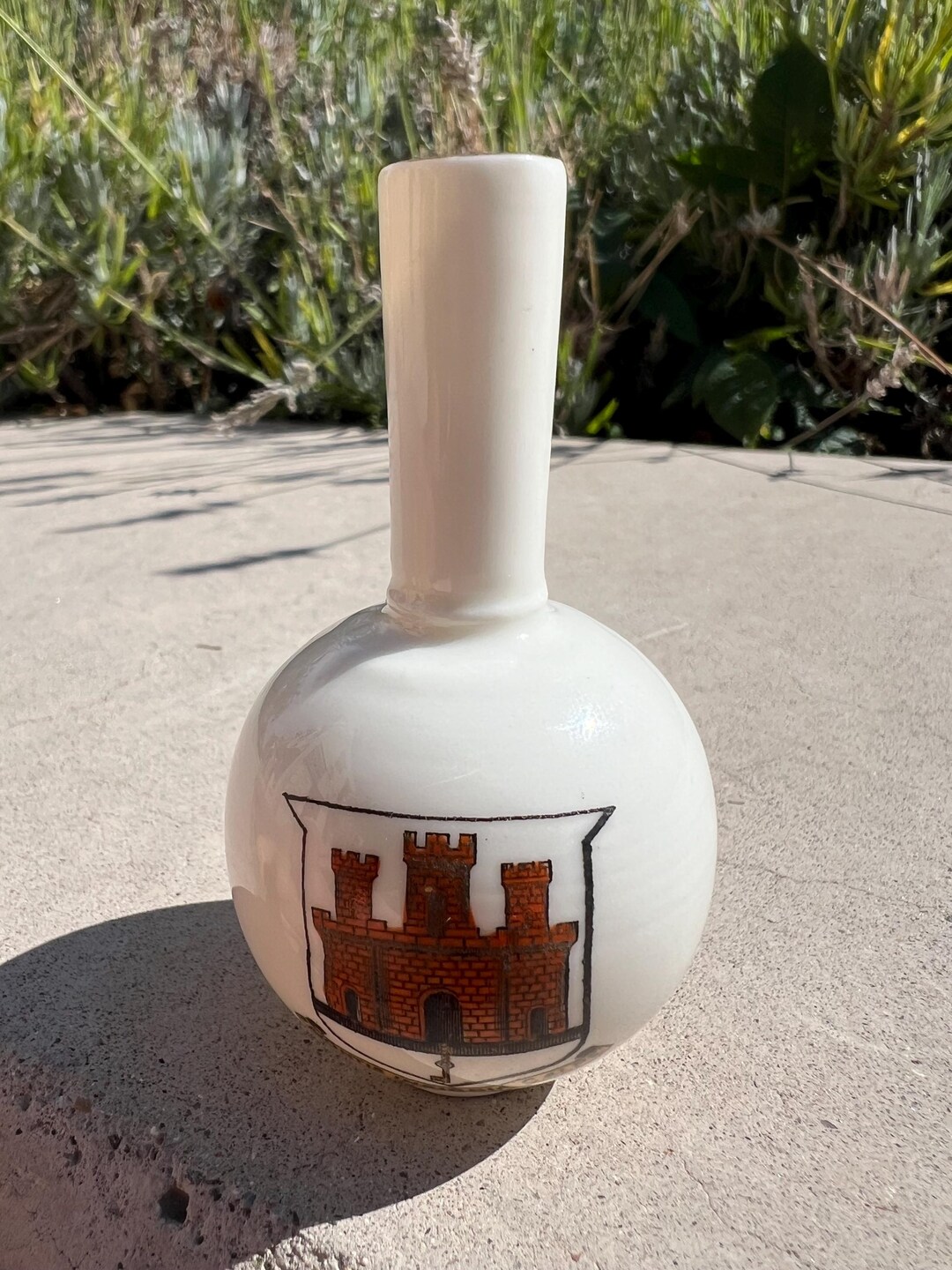 Circa 1928 WH Goss Porcelain Vase With Montis Insignia Calpe Gibraltar ...