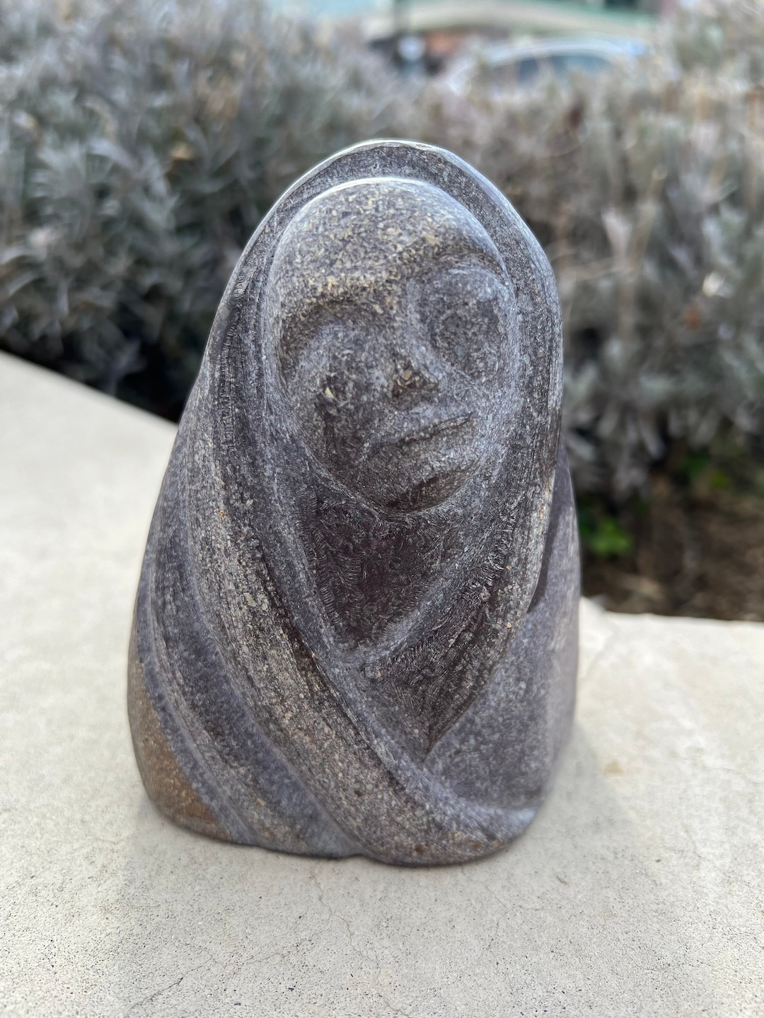 Circa 2000 Basalt Stone Sculpture Carving by Hazen, Nevada Artist ...