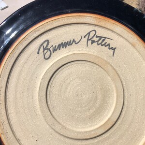 Signed Brenner Pottery Plate: Patricia Probst Estate Collection, 1990 ...