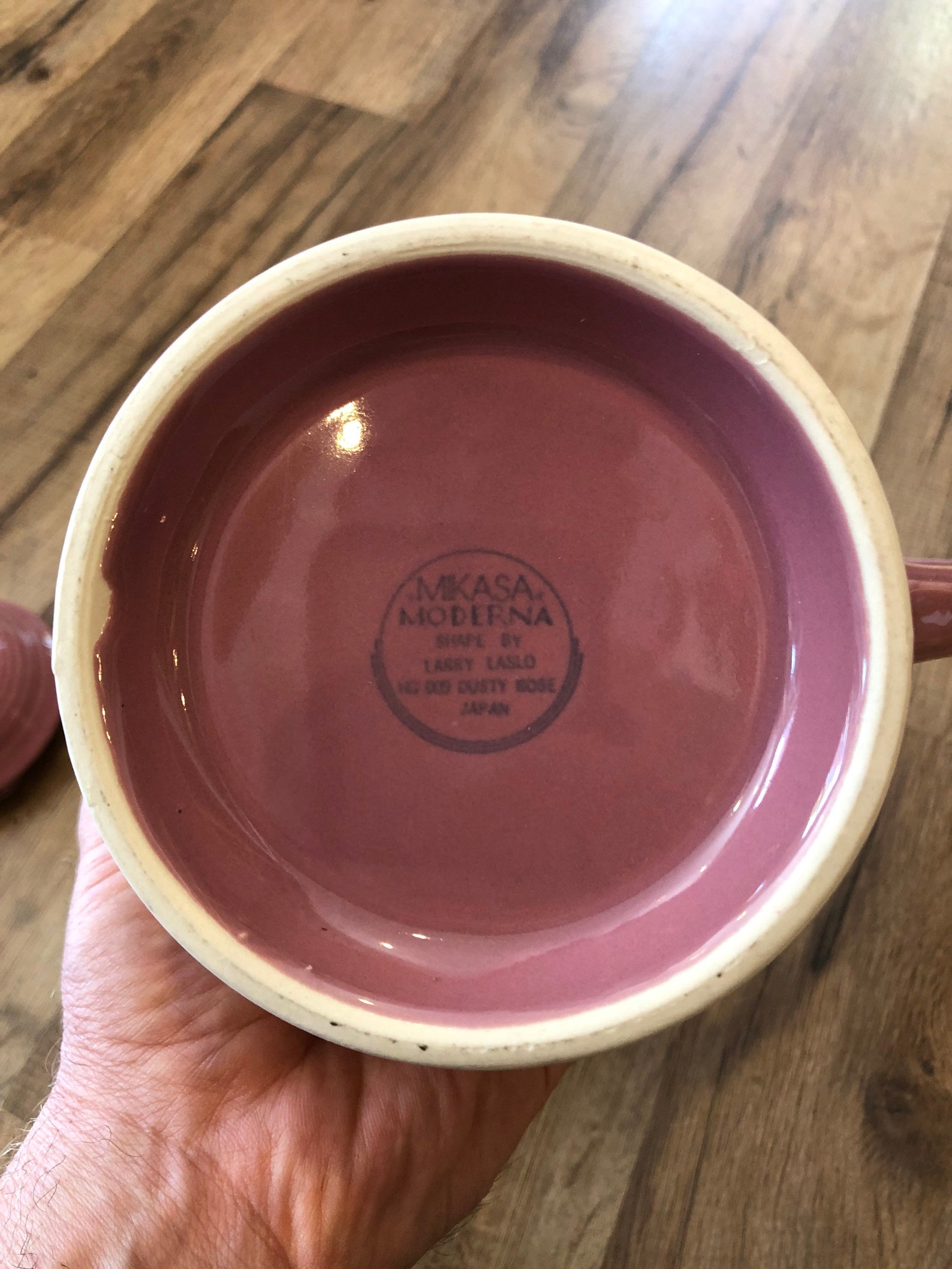 Vintage Larry Laslo Design Mikasa Moderna in Dusty Rose SIGNED - Etsy