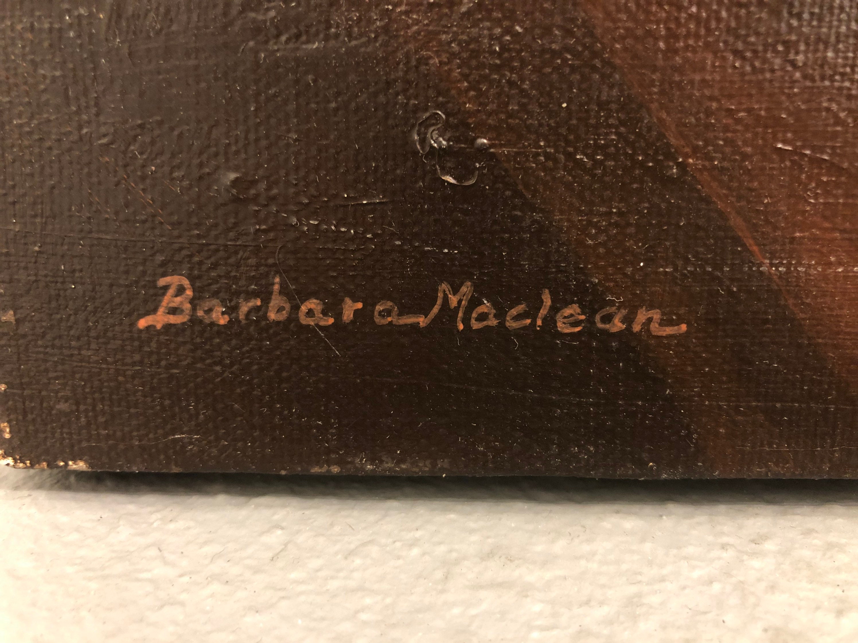Original Reno Nevada Artist Barbara Maclean 1934 Powerful | Etsy