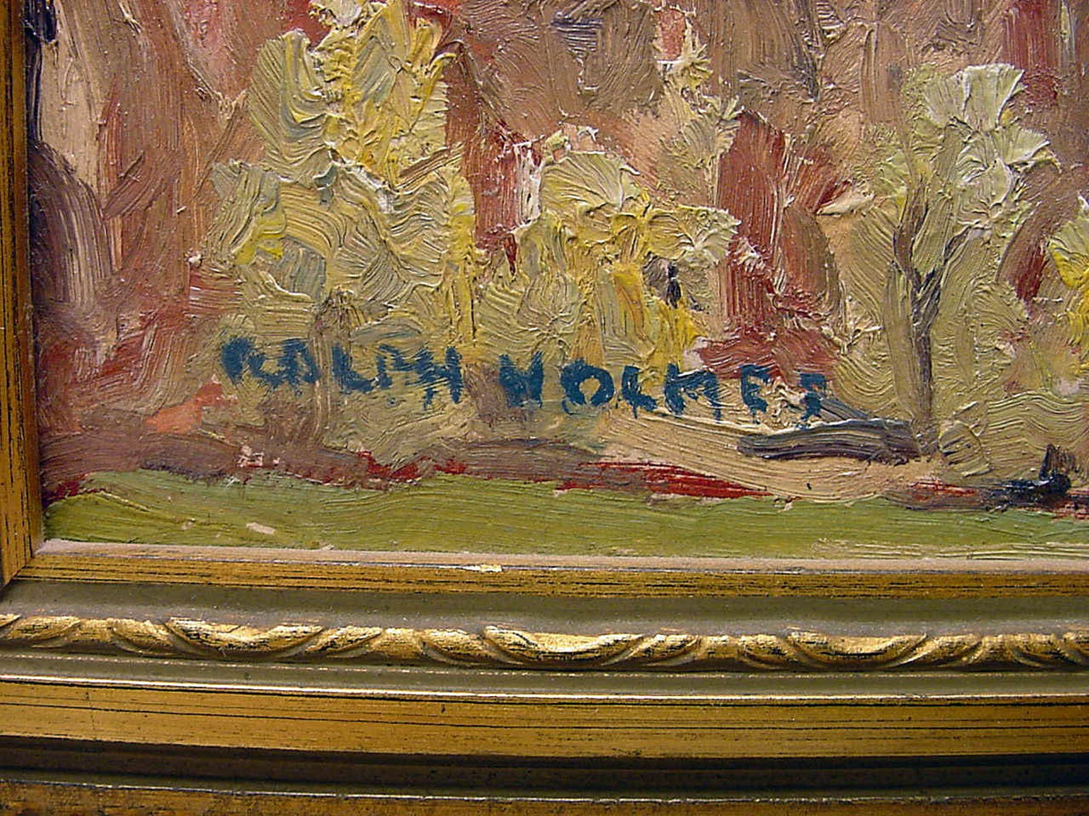 Circa 1940 Listed Artist Ralph Holmes 1876-1963 Signed | Etsy