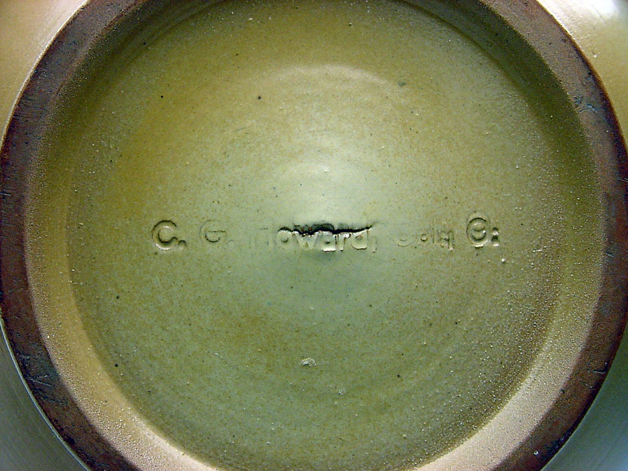 Circa 1940 Original C.G. Howard Signed Studio Pottery Red Clay ...