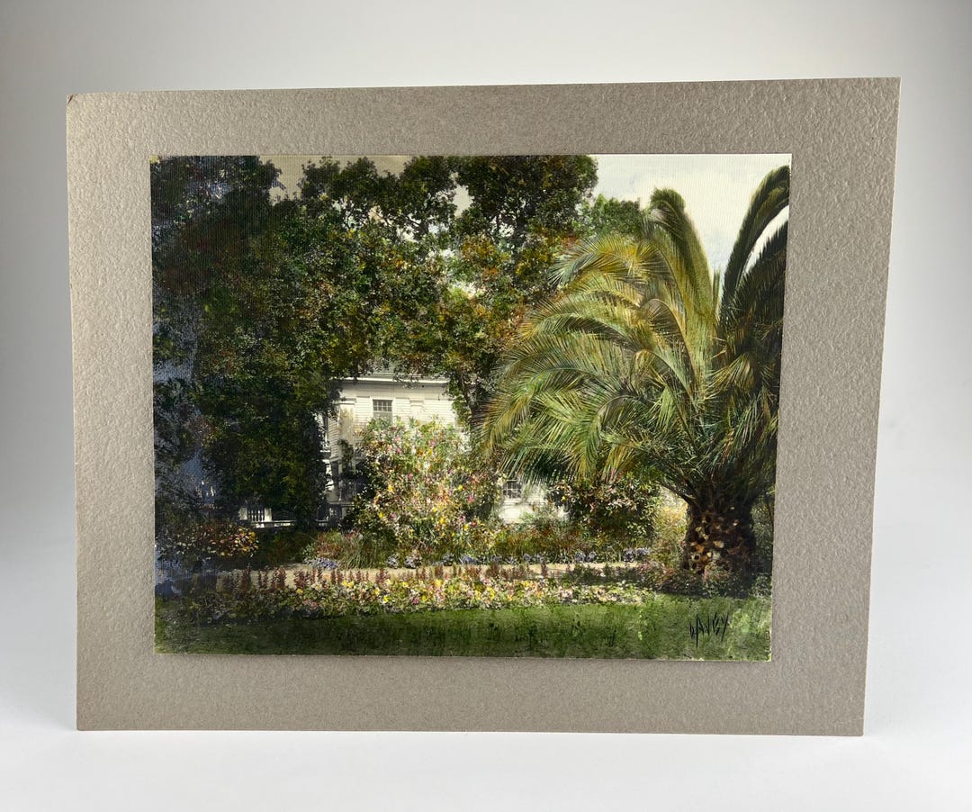 Circa 1915 Antique San Francisco Bay Area Tinted Photograph by Frank ...