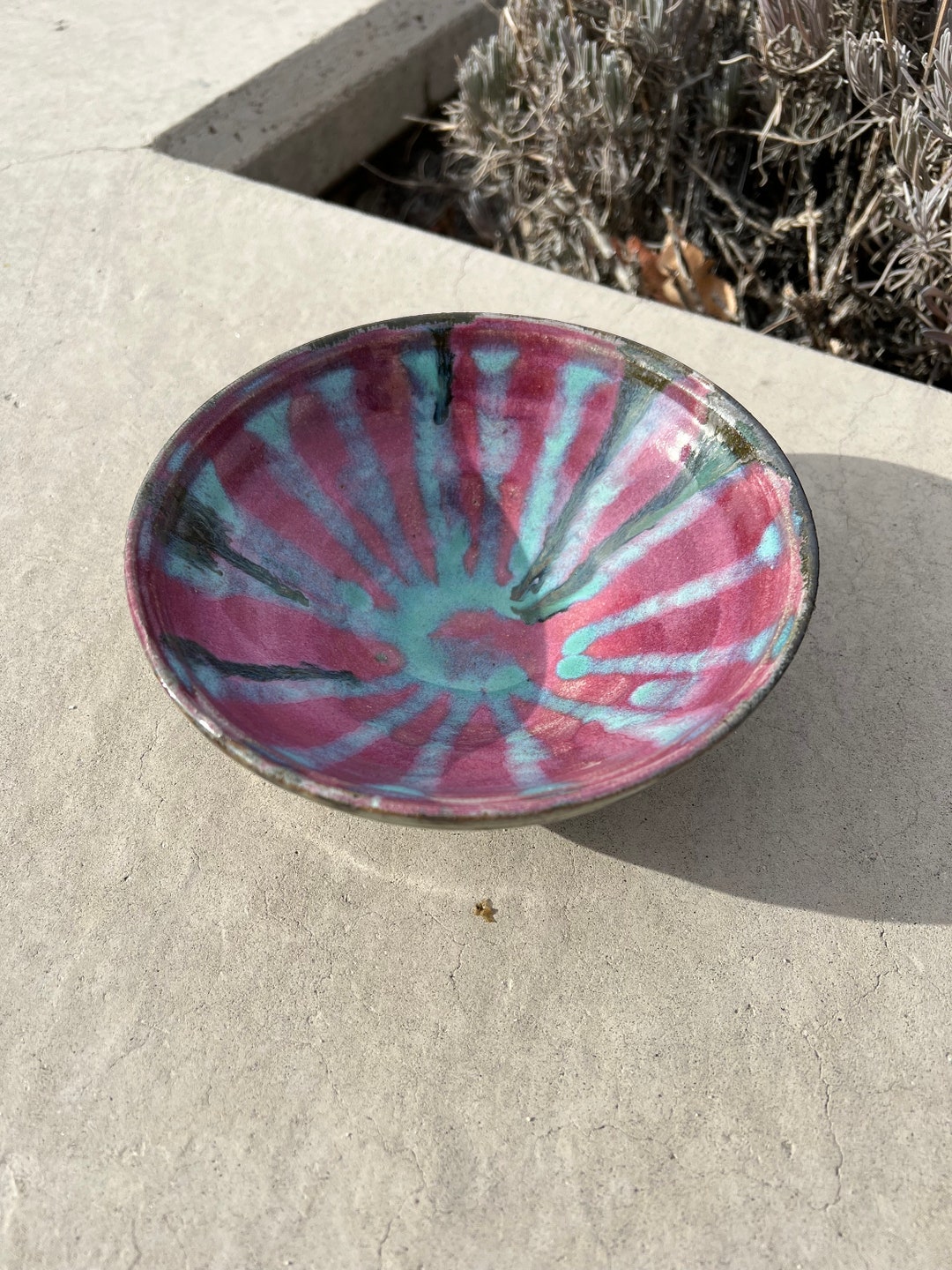 Original 1960's Weighted Bowl in the Manner of Harding Black Purchased ...