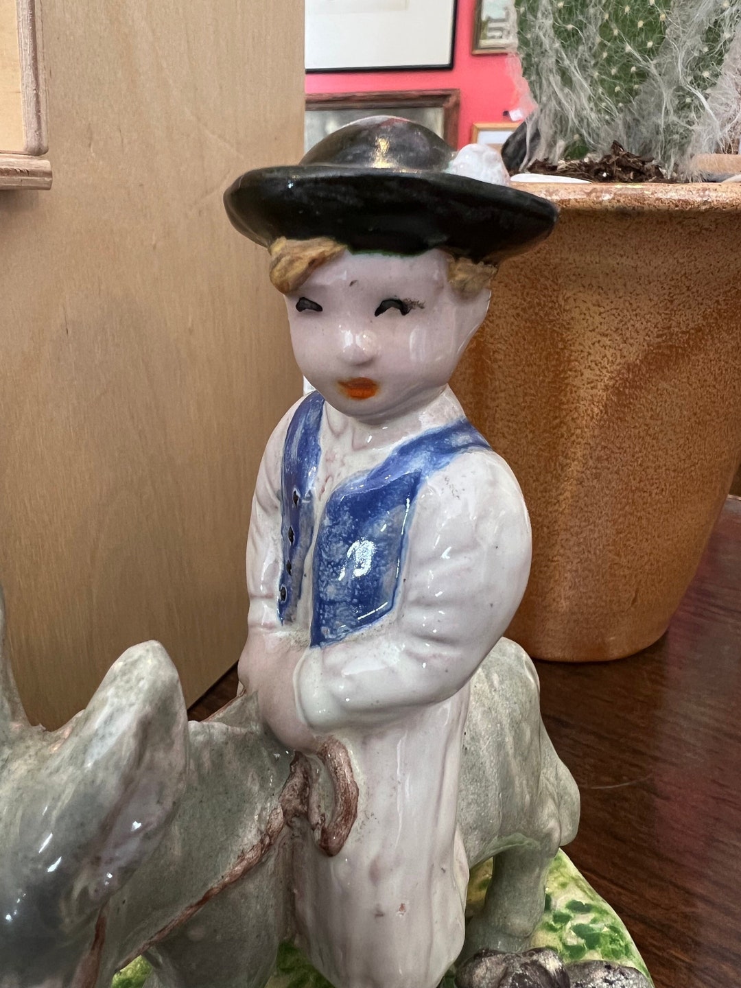 1940's Earthenware Sculpture by Listed Hungarian Artist Margit Izsepy ...