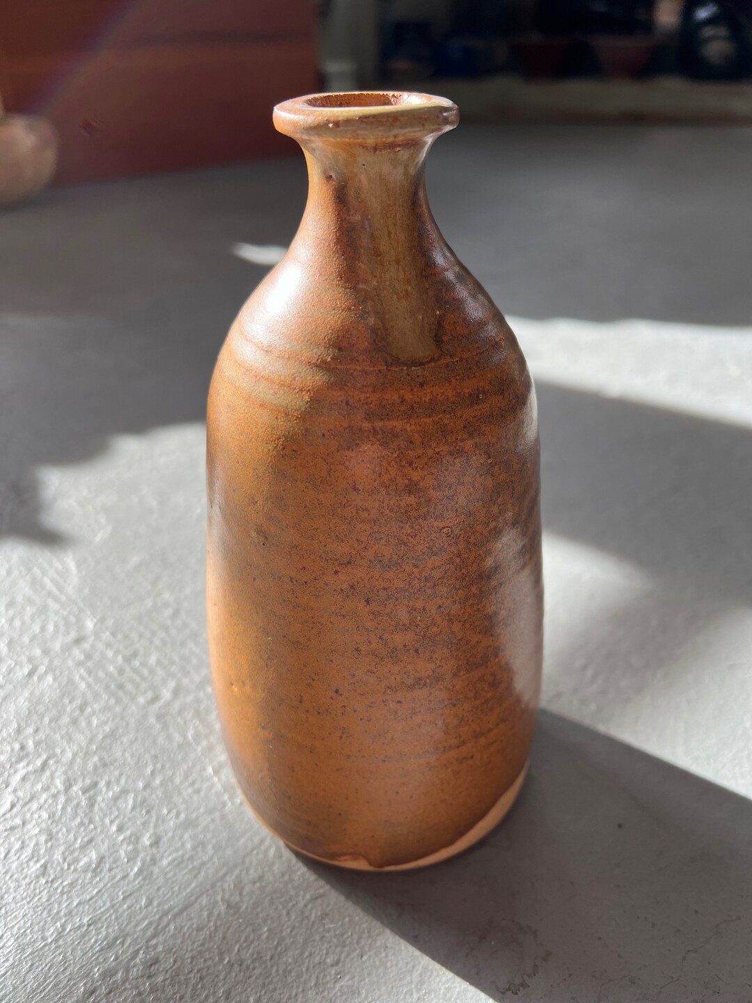 Vintage Signed John Rotheram Studio Pottery Weed Pot Vase, Carson City ...