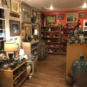 Signed Brenner Pottery Plate: Patricia Probst Estate Collection, 1990 ...