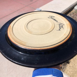 Signed Brenner Pottery Plate: Patricia Probst Estate Collection, 1990 ...