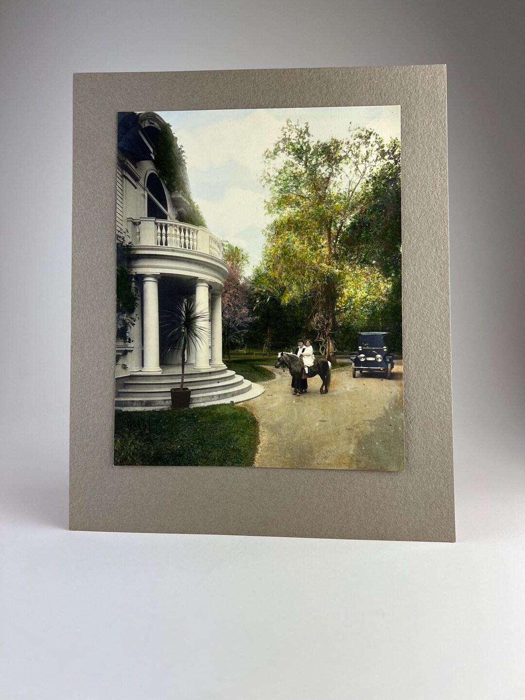 Circa 1915 Antique San Francisco Bay Area Tinted Photograph by Frank ...
