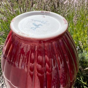 Circa 1968 K'ang Hsi Porcelain Oxblood Glaze Dark Pigmented Areas by ...