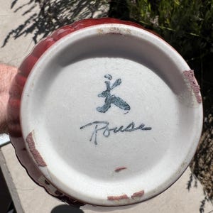 Circa 1968 K'ang Hsi Porcelain Oxblood Glaze Dark Pigmented Areas by ...