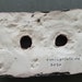 Ceramic Cassette Tape, Fired and Glazed Clay Art Object Nostalgic Music ...
