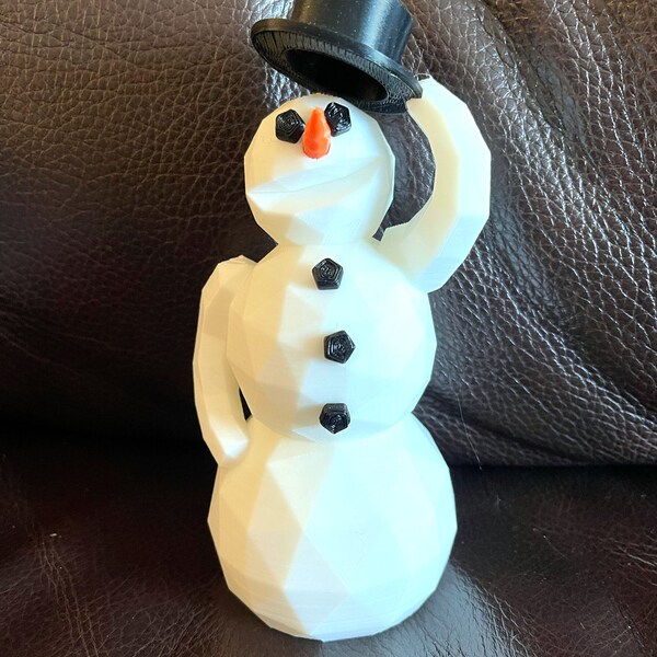 Frosty Snowman Hat - Etsy