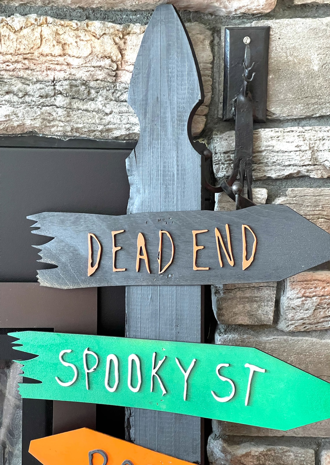 Halloween Signs With Arrows and Sayings Boo Blvd Haunted Hwy | Etsy